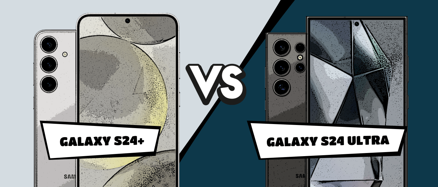Samsung Galaxy S24 Plus vs. S24 Ultra - logitel.de