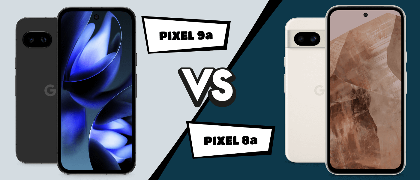 Google Pixel 9a vs. Pixel 8a - logitel.de